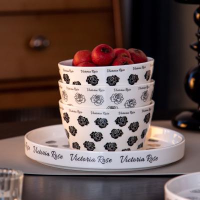 China Under Glazed Technique Porcelain Dinnerware Set Ramadan Gift Tableware For 1 Person for sale
