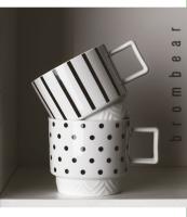 China Emo Custom Cup Stackable Porcelain Mugs Perfect For Coffee And Tea Father'S Day Gift for sale