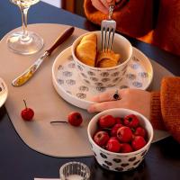 China Under Glazed Technique Porcelain Dinnerware Set Ramadan Gift Tableware For 1 Person for sale