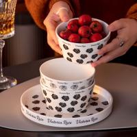 China Under Glazed Technique Porcelain Dinnerware Set Ramadan Gift Tableware For 1 Person for sale