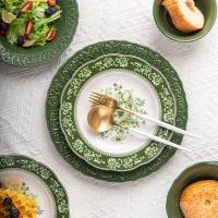 China Ceramic Eid Al Fitr Dinnerware Set Porcelain Plates And Dishes Single Person Dish Set for sale