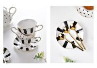 China English Cups Porcelain Tea Cups Sets And Saucers For Uk Market In European Style for sale