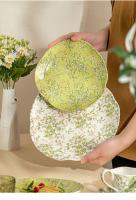 China Flower Design Porcelain Tableware Set Perfect For Summer Dining And House Warming Gift for sale