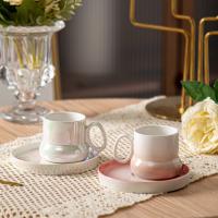 China Ceramic Coffee Cups And Saucers  Luxury Bulk Tea Cup For Occasion Business Gifts for sale