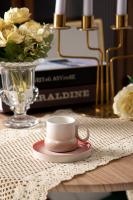 China Ceramic Coffee Cups And Saucers  Luxury Bulk Tea Cup For Occasion Business Gifts for sale