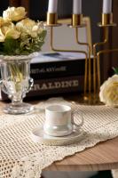 China Ceramic Coffee Cups And Saucers  Luxury Bulk Tea Cup For Occasion Business Gifts for sale