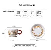 China Christian Gifts Cups In Gift Box And Saucer Sustainable Ceramic Mug Cup For Teachers Day for sale