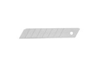 China 20mm 18mm Knife Blades Silver 0.4mm Thickness Heavy Duty Knife Blades for sale