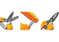 China SINSEUNG SB101 Hardware Scissors Wire Stripping Anti-Slip Sawtooth Blade for sale