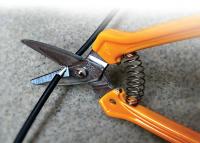China SINSEUNG SB101 Hardware Scissors Wire Stripping Anti-Slip Sawtooth Blade for sale