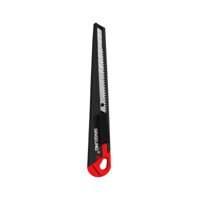 China All Metal Body 9mm Snap Blade Knife Cardboard Cutting Tools for sale