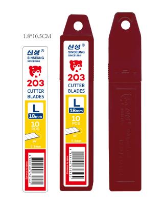 China SK2 Carbon Steel 8 Segments Snap Blades 60 Degree Angle for sale