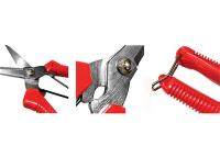China Anti Slip Handle Multi Purpose Snips SK5 High Carbon Steel Left Right Handed for sale