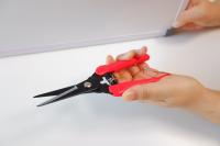 China Plastic Handle Housework Multi Purpose Snips With Safety Lock for sale