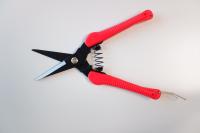 China Red Plastic Handle Cutting Fishing net scissors for sale