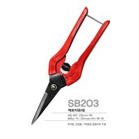 China SINSEUNG SB203 Hardware Scissors SK5 High Carbon Steel Painted Handle for sale