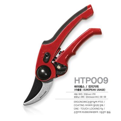 China SINSEUNG HTP009 Pruning Unmatched Sharpness Titanium Garden Shears for Cutting Performance for sale