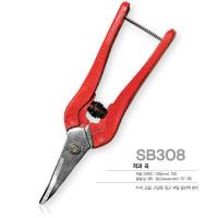 China Garden Snips Straight Pruning Shears with Carbon Steel BladesFlorist Scissors Multi-Tasking Secateurs Garden Tool for sale