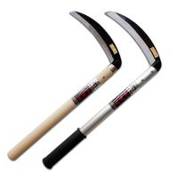 China Gardening Weeder Hand Tool Secateurs Garden Tool Farming Carbon Steel Grass Sickle Weed Remover Scythe Blade for sale
