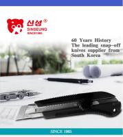 China 25mm Snap Off Blade Replacement Cutter Turf Cutting Knife SK2 Steel for sale