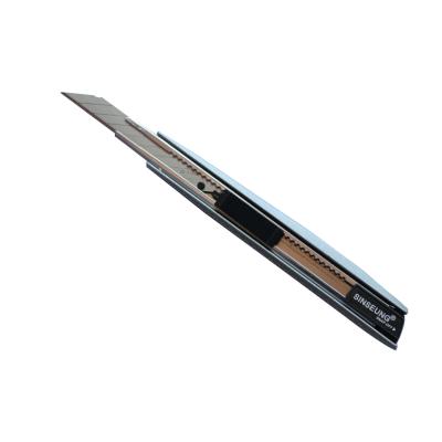 China Sinseung S503 9mm Snap Blade Knife Wallcovering Cutting Tools Black Knife for sale