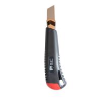 China 25mm 18mm 9mm Blade Snap Off Utility Knife Black ABS Body for sale