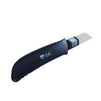 China Black 9mm 18mm Drywall Utility Knife Auto Lock Anti Slip Design for sale