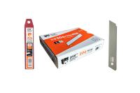 China 18mm Cutter Blades with 109mm Length 60° Angle 15 Segments and Silver Body for sale