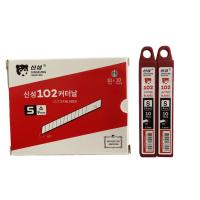 China SK2 High Carbon Steel 60 Degrees Angle 9mm Width Snap-Off Cutter Blades for Utility Knives for sale