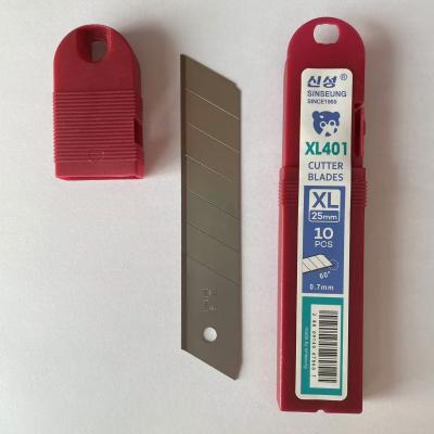 China Sk2 Steel 126mm Length 25mm Snap Off Blades 7 Segments 60 Degree Angle for sale