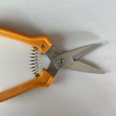 China Electric Wire Multi Purpose Snips With Ergonomic Orange Handle for sale