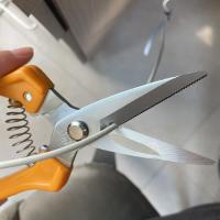 China Electric Wire Multi Purpose Snips With Ergonomic Orange Handle for sale