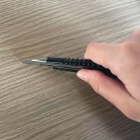 China Snap Off Blade 9mm Retractable Blade Drywall Utility Knife For Cutting Paper for sale