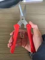 China 200mm Hardware Hand Tools Multi Purpose Snips With Orange Handle for sale