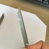 China High Carbon Steel 9mm Cutter Blade For Cutting Carpet / Heavy Duty Silver SK2 Blade for sale