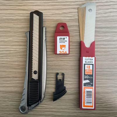 China Versatile 18mm Blade Cutters Silver Finish For Different Cutting Tasks for sale