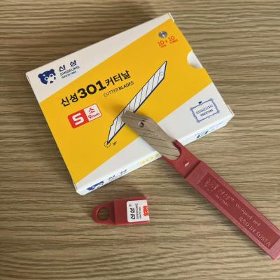 China 9mm Cutter Blades Width 9mm Blade Thickness 0.38mm Silver Blades for Precision Cutting for sale