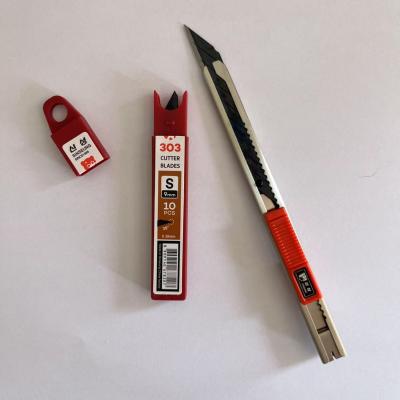 China SK2 High Carbon Steel Cutter Knife Blade 9mm Standard Width Snap Off Design for sale