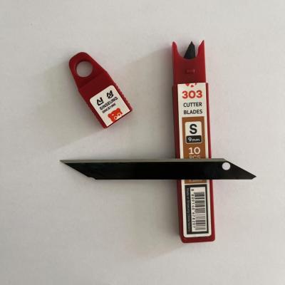 China Car Wrap Black 9mm Cutter Blades Long Lasting for sale