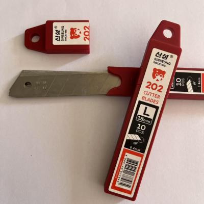 China Silver SK2 Snap Blades 18mm Durable Versatile For Projects for sale