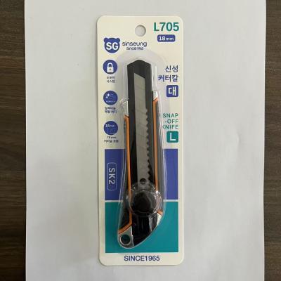 China Heavy Duty Rotary Knob Snap Off Knife Cutting Paper for sale