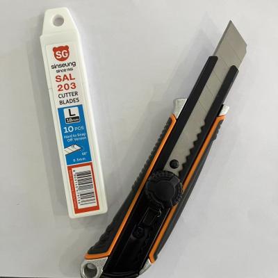 China Cutting Rubber Look no further than 18mm Cutter Blades Thickness 0.5mm Silver for sale