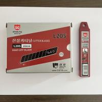 China 18mm Refill Heavy Duty Utility Knife Blade Sk2 High Carbon Steel 60° Angle for sale