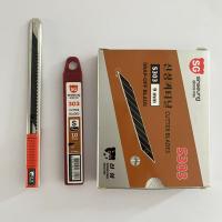 China 9mm Cutter Blade with 30° Tip Angle 0.38mm Thickness and 9 Segments for Precision Cutting for sale
