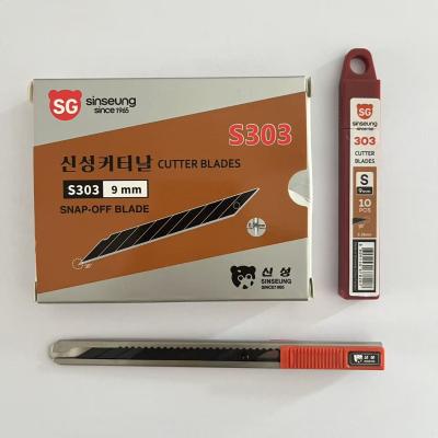 China Advanced Refill 9mm Snap Off Blades 30 Degree Tip Angle For PPF for sale