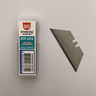 China 0.6 Mm Blade Thickness 9mm Cutter Blades No Segments Precision Cutting Tools Made from SK2 High Carbon Steel for sale