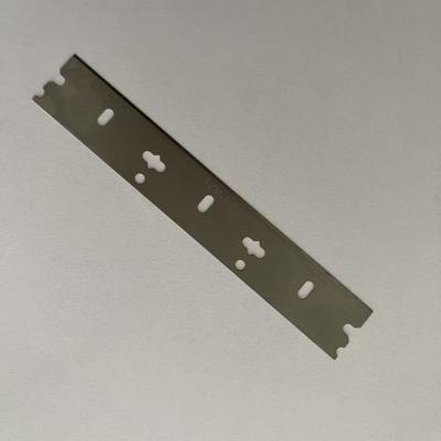 China Sk2 High Carbon Steel Slitting Plastic Films Sharp Cutting Blades 39mm Segment Length After Breaking for sale