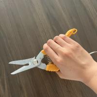 China 203mm Hardware Scissors SK5 Blade Material Perfect Telecom Wiring Tool Durable Accurate Cutting Results for sale