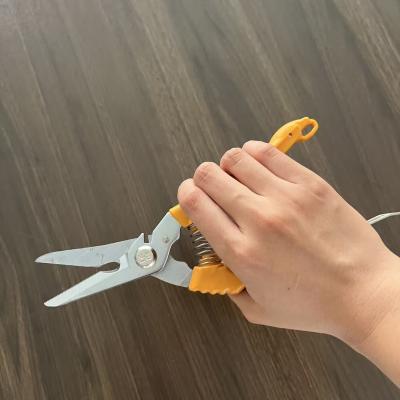 China 203mm Hardware Scissors SK5 Blade Material Perfect Telecom Wiring Tool Durable Accurate Cutting Results for sale