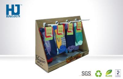 China Sock Cardboard Counter Display Boxes For Retail Stores / Grocery / Supermarket for sale